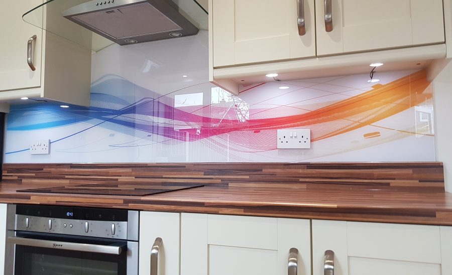 Home | Kitchen Glass Splashbacks by Purple Frog